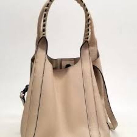 Botkier | Bags | Botkier Nomad Mini Nude Leather Bucketcrossbody Tote ...